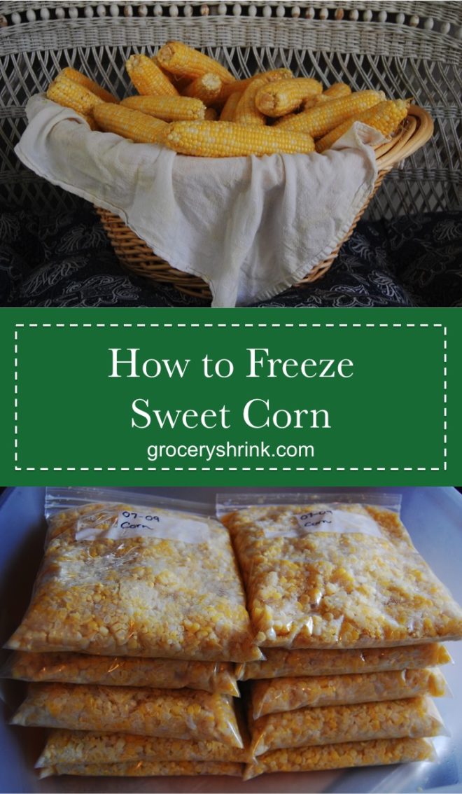 How to Freeze Sweet Corn – Grocery Shrink